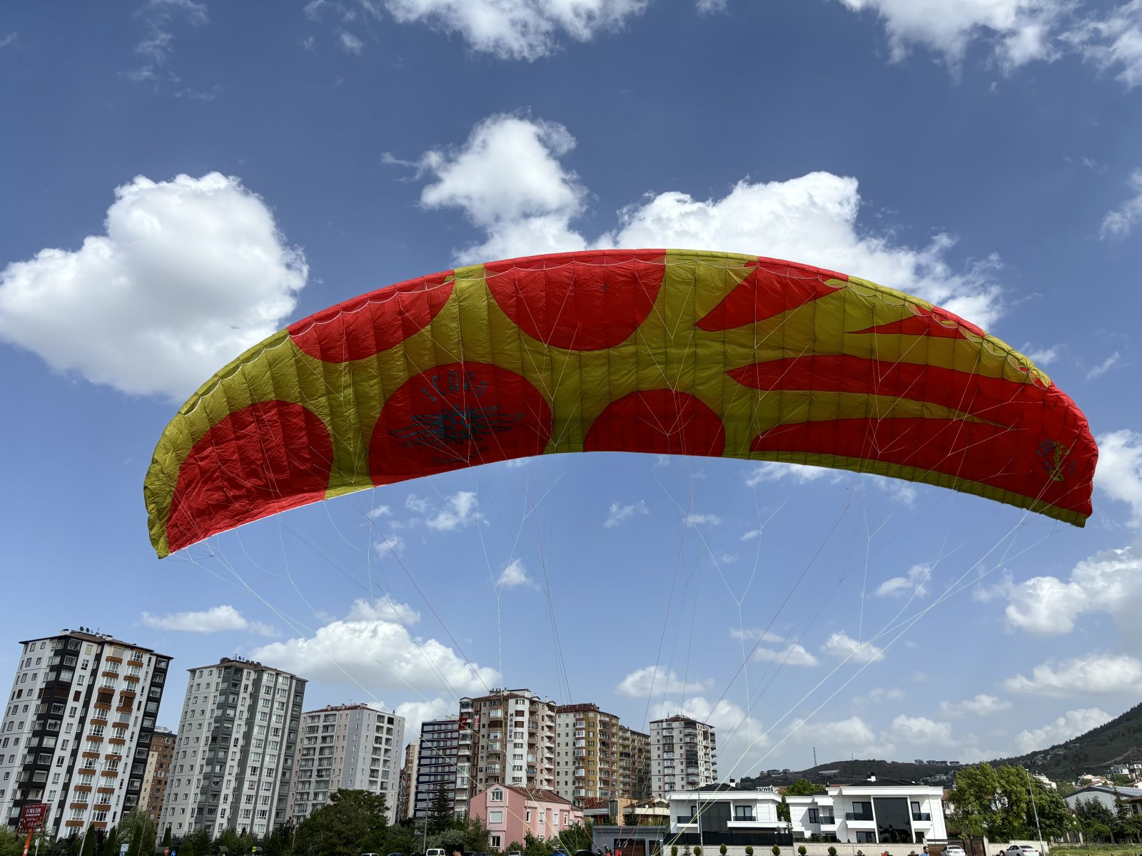 Tam takım İcaro Gravis, Supair Access Back, Apco Yedek